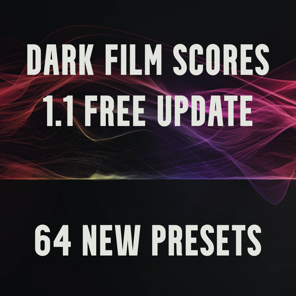 Dark Film Scores 1.1 FREE Update – 64 New Pigments Presets – Fisound